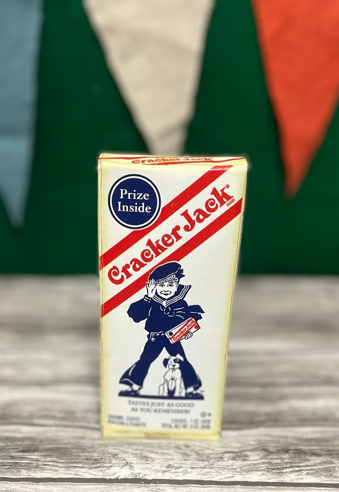 WWII Reproduction Cracker Jack WW2 Candy Snack Repro 1940's Ration Prop ...