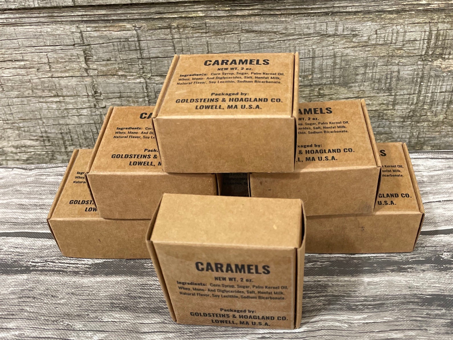 WWII Reproduction Ration Caramel Box WW2 Candy Repro 1940's Ration Kit ...