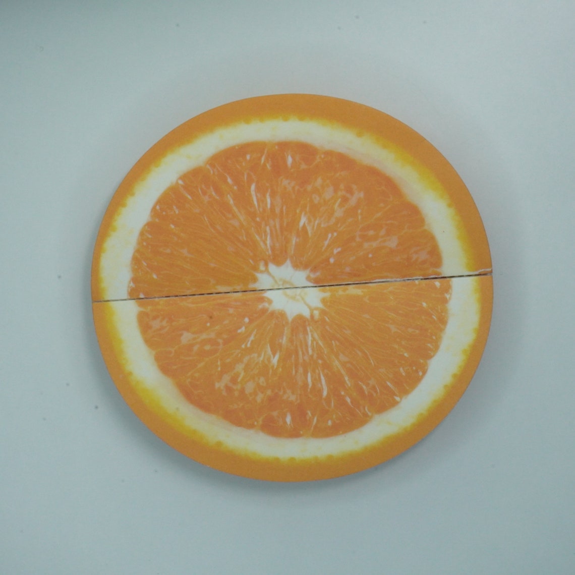 3D Fruit（orange）fruit Sticky Notes Memo Pads for School Office Kids ...