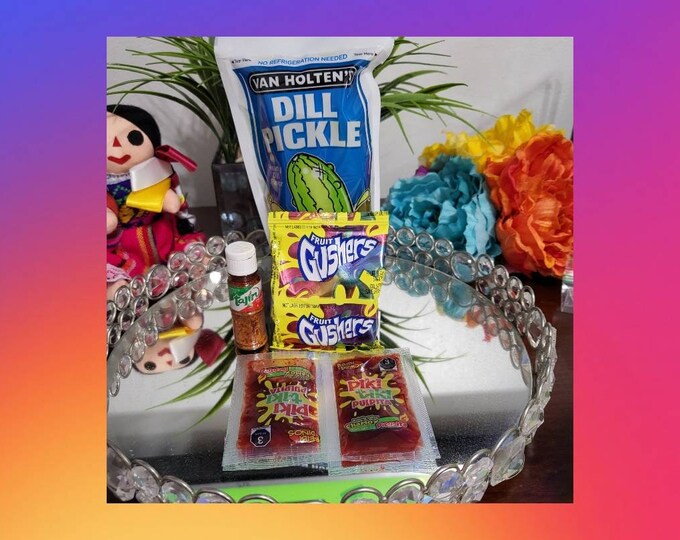 Pickle Kit Chamoy Candy Tajin Spicy Sour Gusher Snacks - Etsy