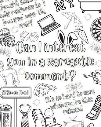 Friends TV Show Coloring Pages, Printable Coloring Sheets, Instant ...