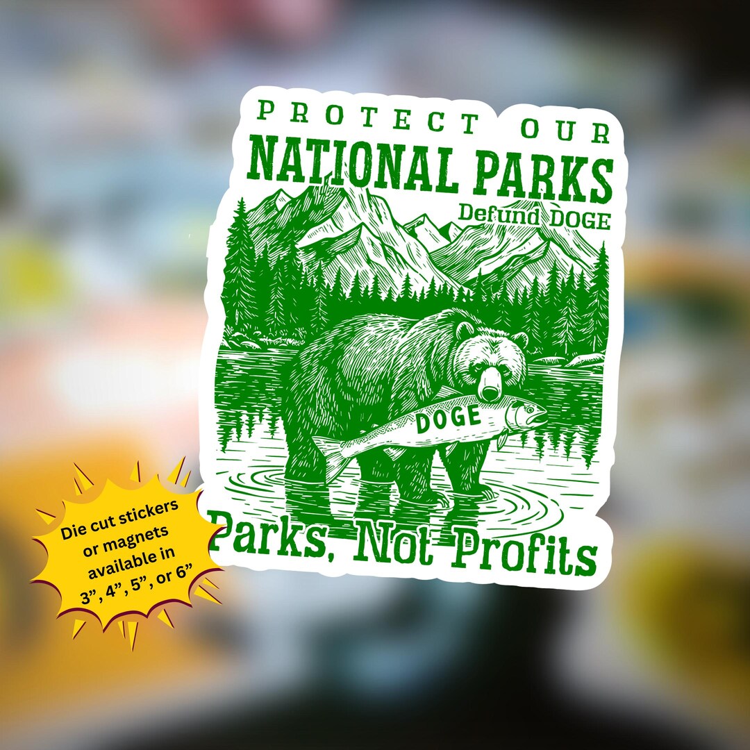 Protect Our Parks Sticker or Magnet: National Parks USA - Etsy