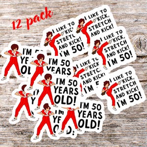 Sally O'malley 50th Birthday Sticker Pack - SNL Skit - Etsy