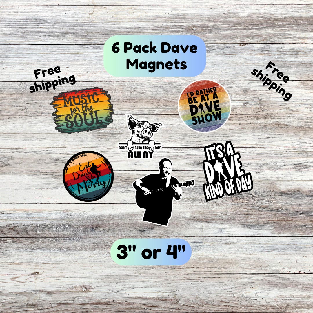 Dave Magnets, Dave Mathews Band, Dave Matthews, Dave Fan, Dave Matthews ...