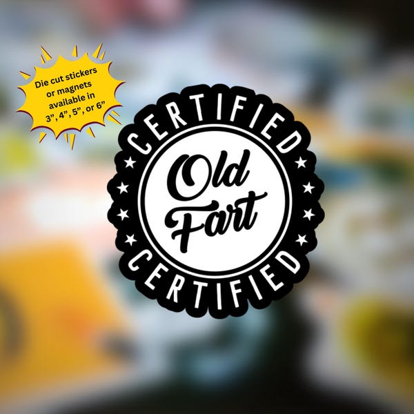 Old Fart Party - Etsy