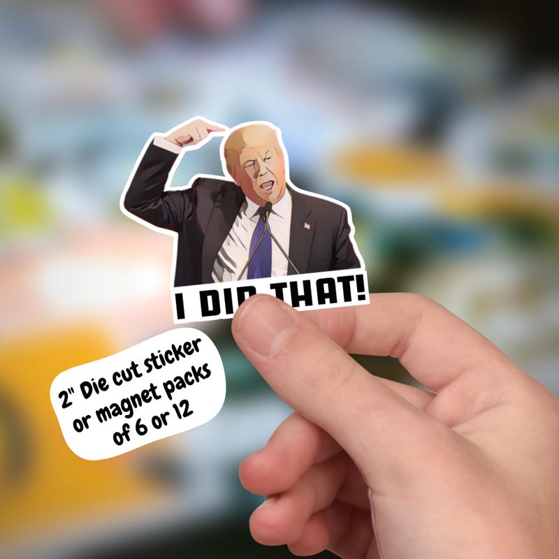 I Did That Trump Magnets - Etsy