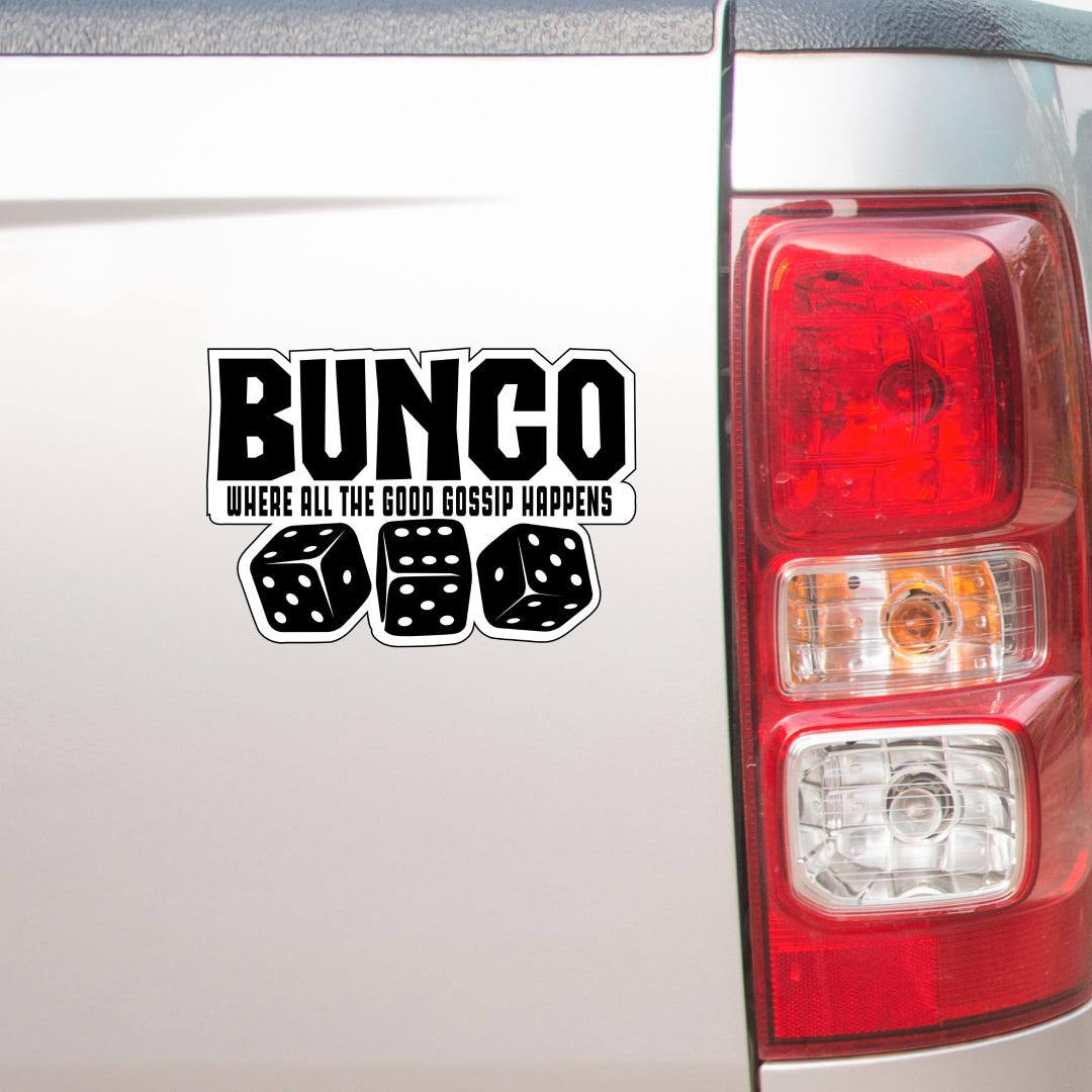 Bunco Night, Bunco Night Hostess, Bunco Decor, Bunco Gift, Bunco Prize ...