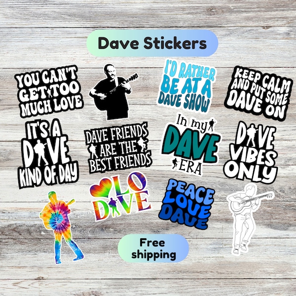 Dave Matthews Band Sticker - Etsy