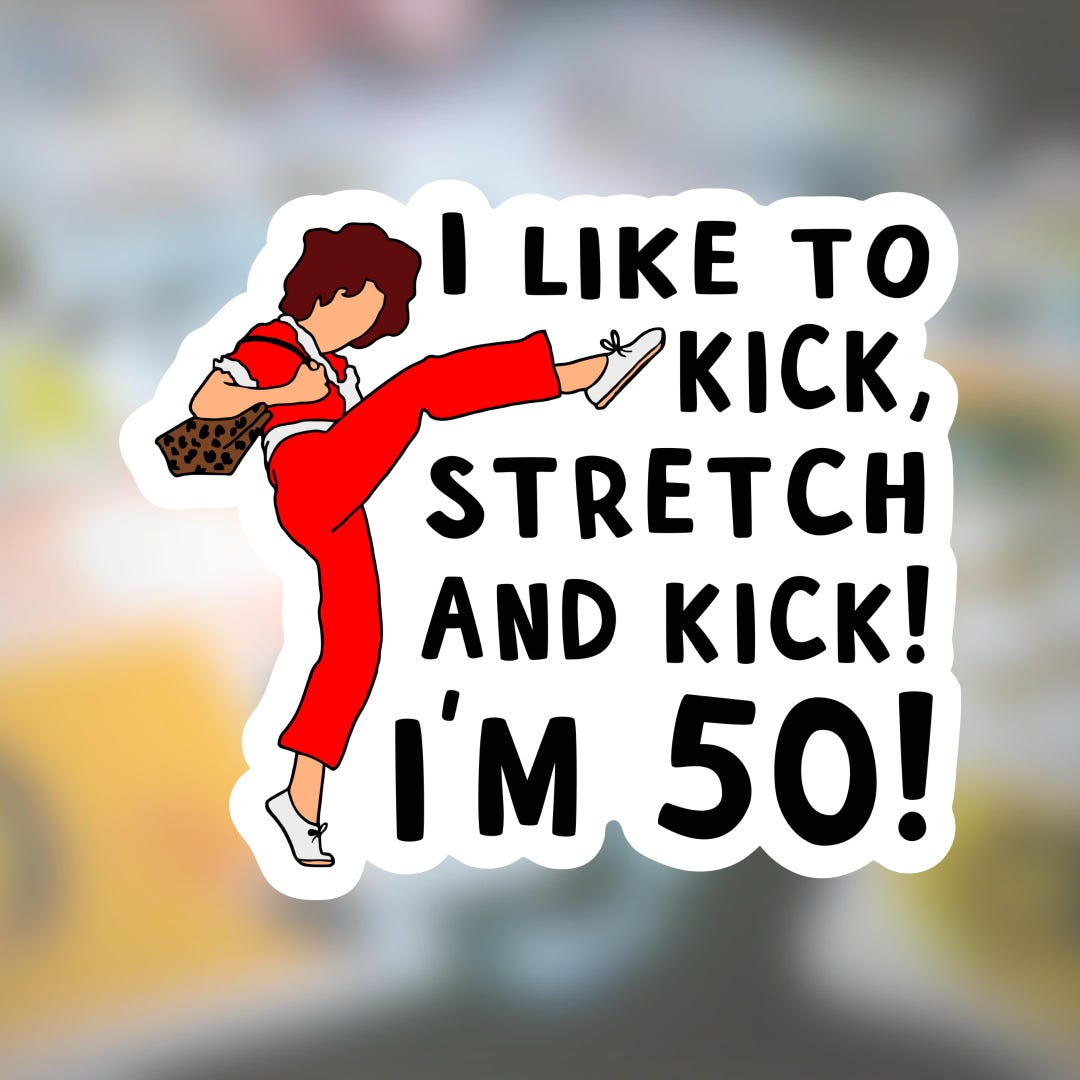 Sally O'malley Sticker or Magnet: Funny 50th Birthday Gag Gift, SNL - Etsy