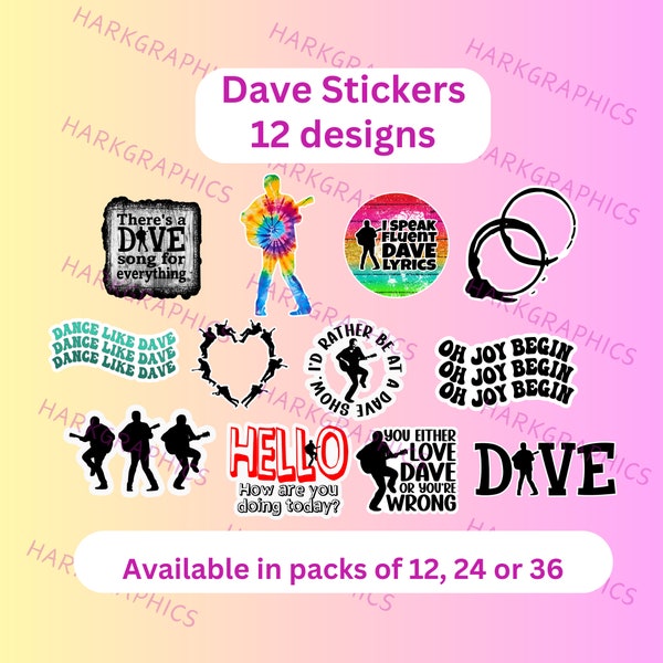 Dave Matthews Band Sticker - Etsy