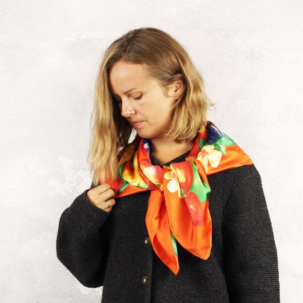 Fruit Scarf - Etsy