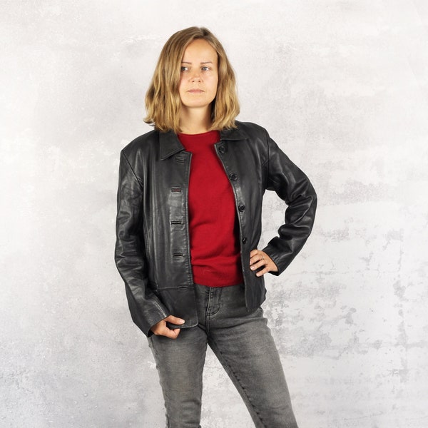 Soft Leather Jacket - Etsy