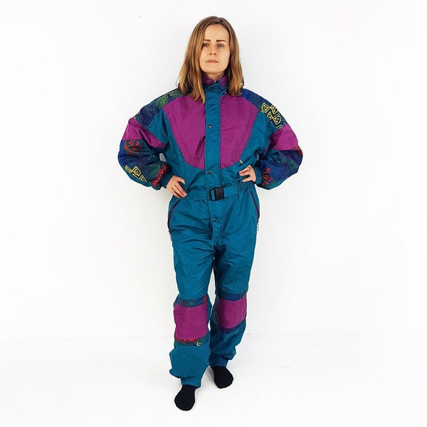 Retro Ski Suit - Etsy