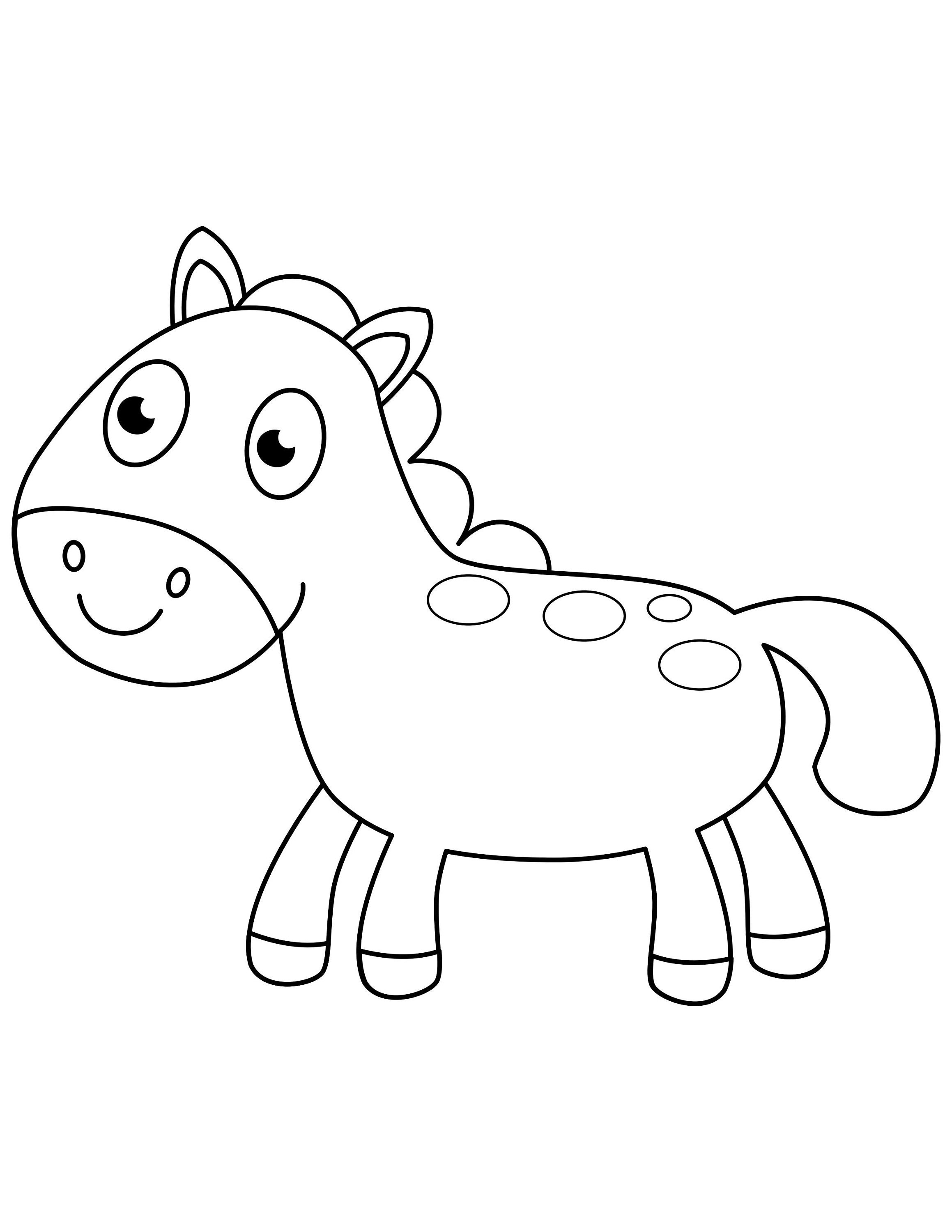 Basic Coloring Book for Kids 8 Pages - Etsy