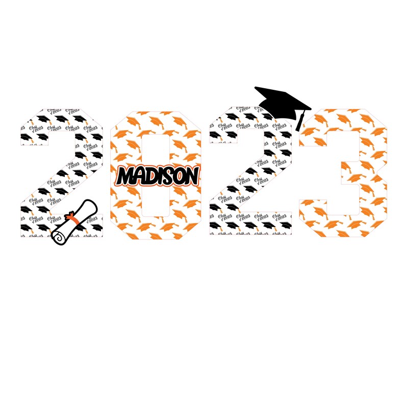 2023 Graduation 3D Number Party Décor - Etsy