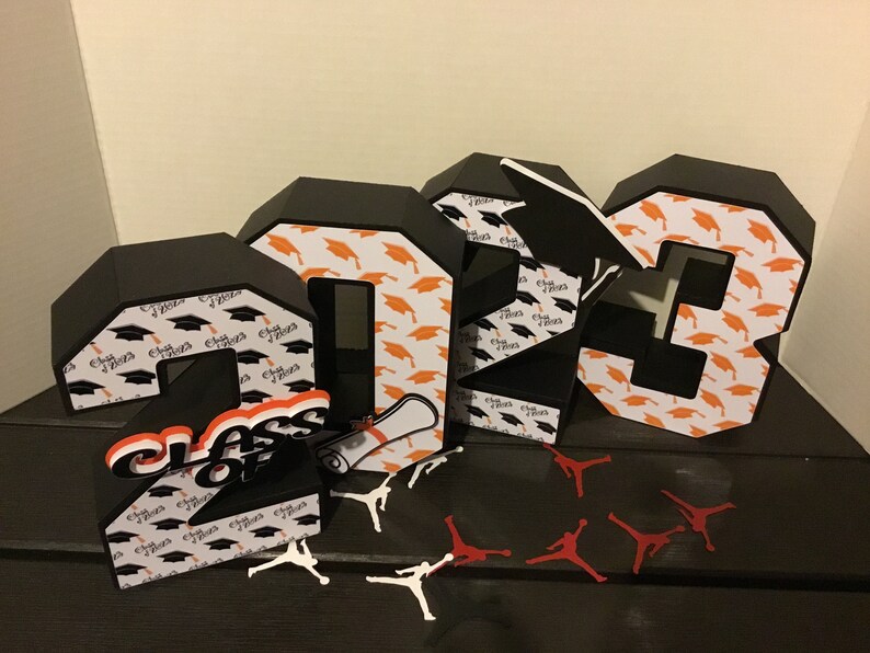 2023 Graduation 3D Number Party Décor - Etsy