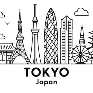 Global City Skyline Bundle – Rome, Tokyo, Paris, London, Sydney ...