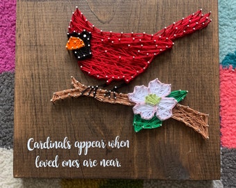Cardinal String Art - Etsy