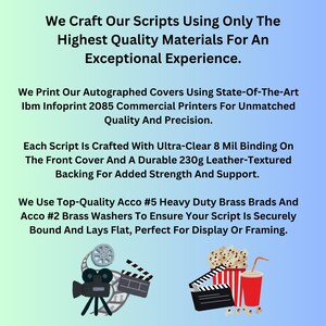 John Wick Script Signed- Autograph Reprints- Keanu Reeves - Screenplay ...