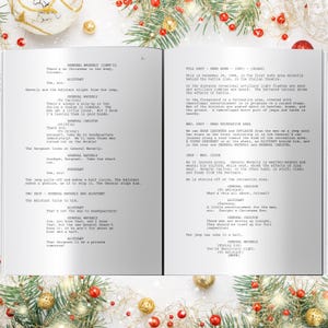 White Christmas Movie Script Cast Signed, Autograph Reprints - Etsy