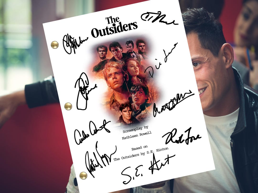 The Outsiders Movie Autographed Signed Movie Script Reprint Full Screenplay - Etsy