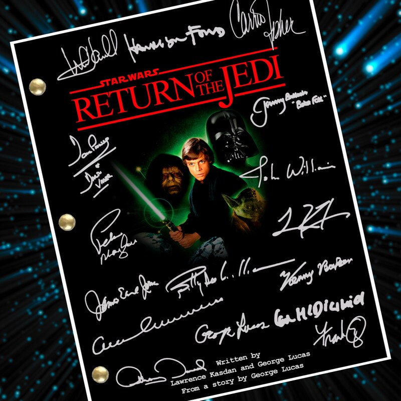 Return of the Jedi Script - Etsy