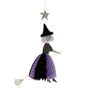 Flying Honeycomb Witch Decorations x3 - Etsy