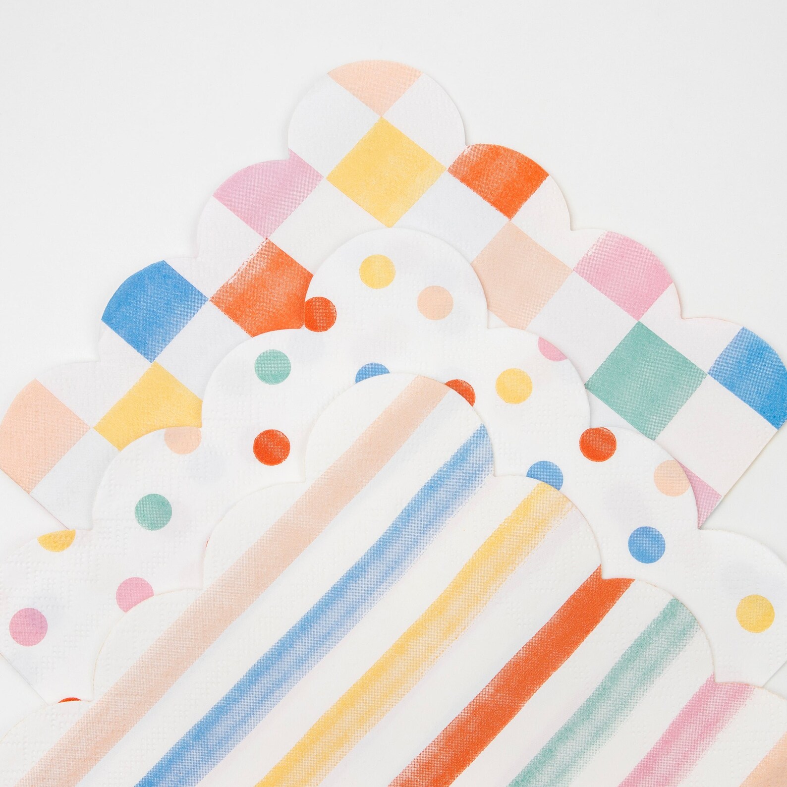 Meri Meri Colorful Pattern Small Napkins (pack of 16) - Etsy