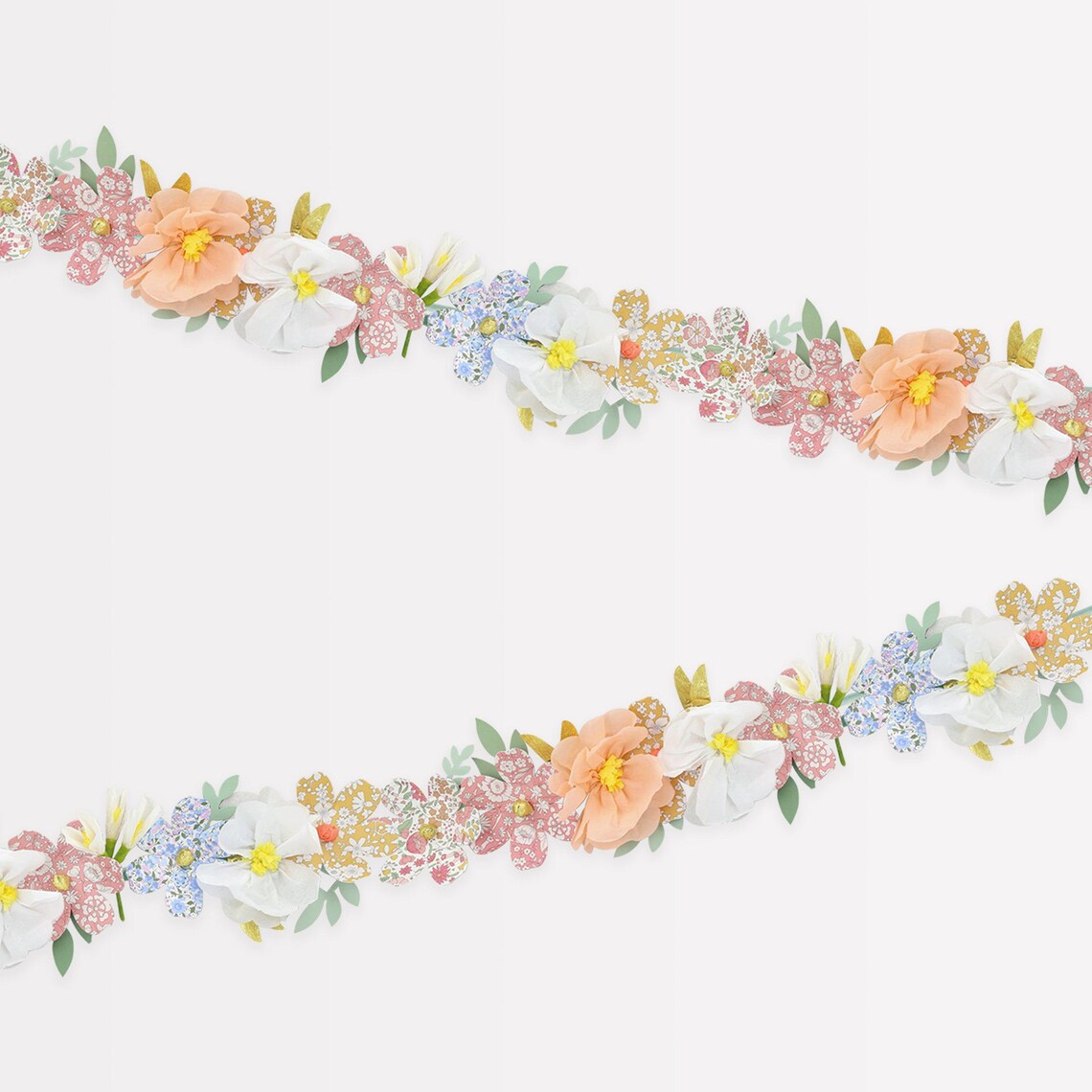 Meri Meri X Liberty Paper Flower Garland (garland Length - 6') - Etsy