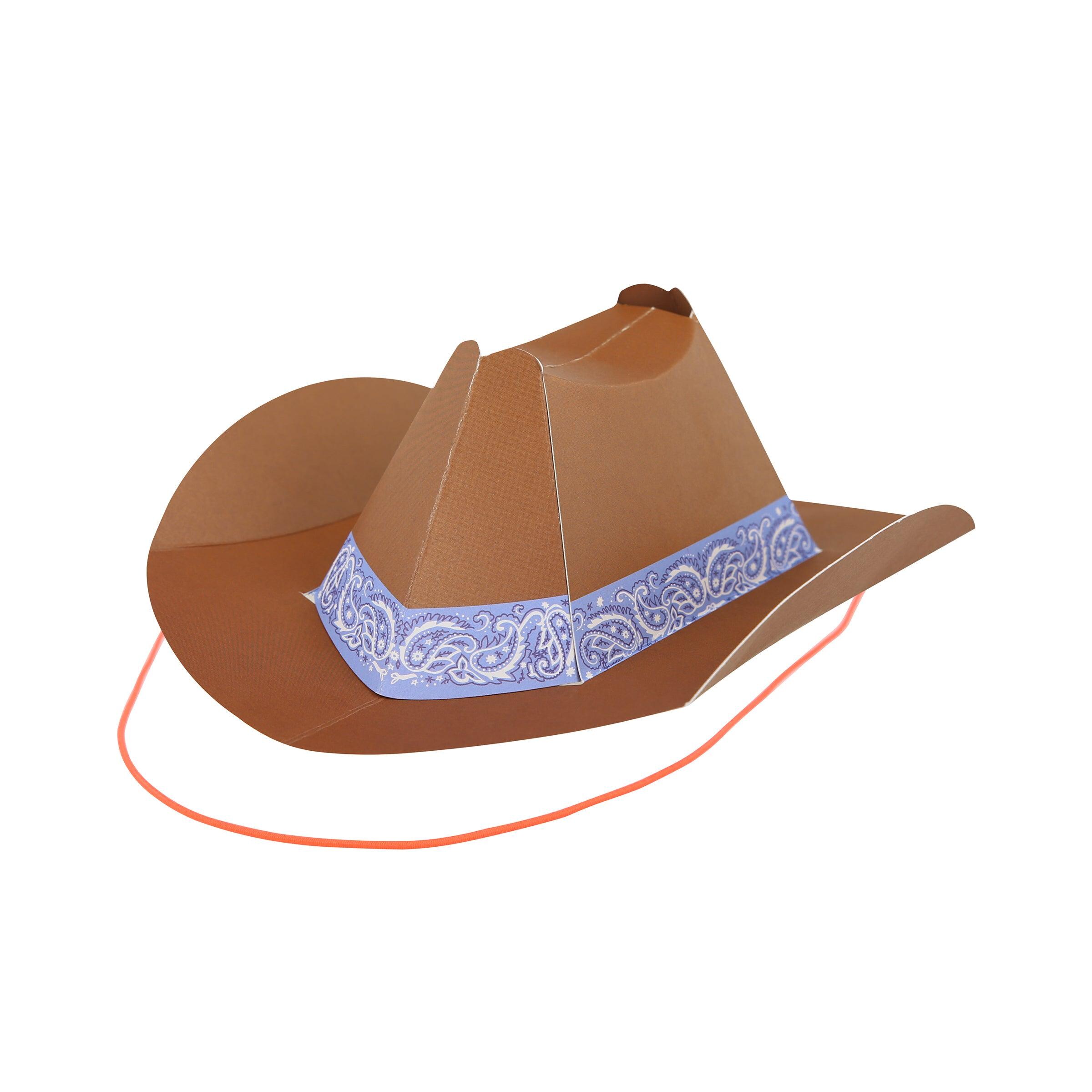 Meri Meri Western Mini Party Hats (pack of 8) - Etsy