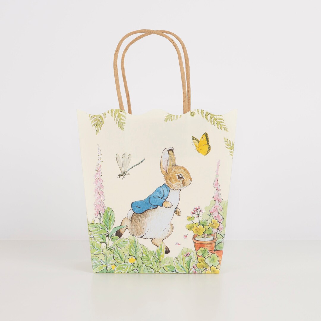 Peter Rabbit™ in the Garden Party Bags x 8 - Etsy