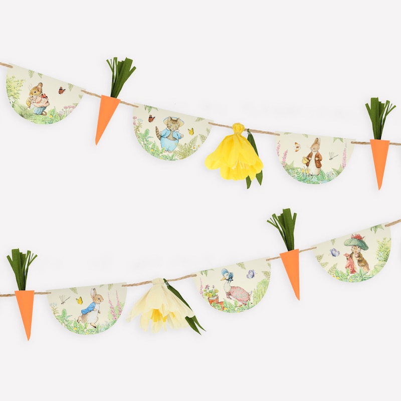 Rabbit Garland - Etsy