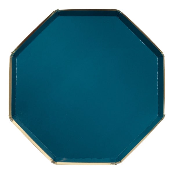Teal Plates - Etsy