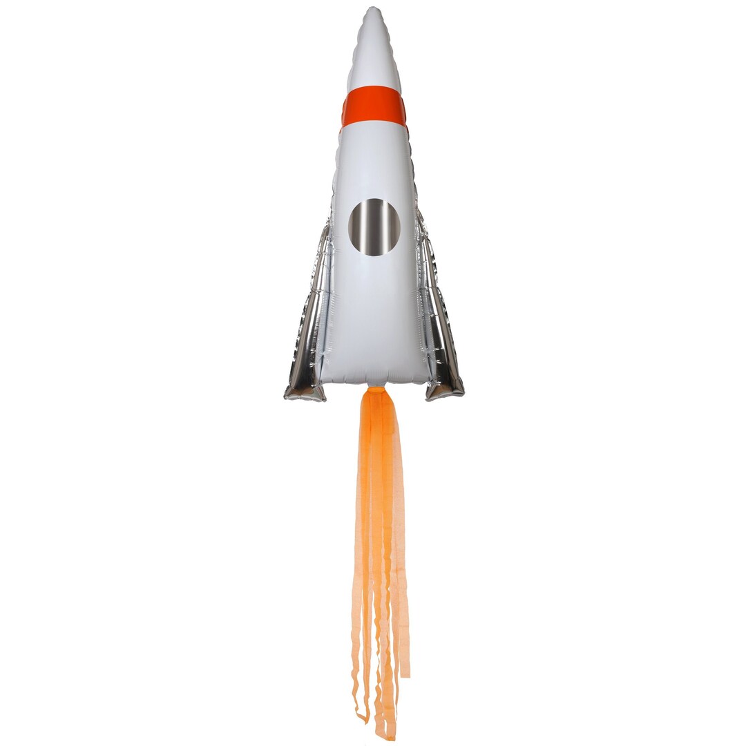 Outer Space Party Rocket Foil Balloon 1ct - Etsy