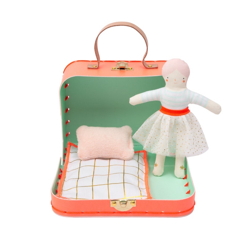 Matilda Mini Suitcase Doll - Etsy
