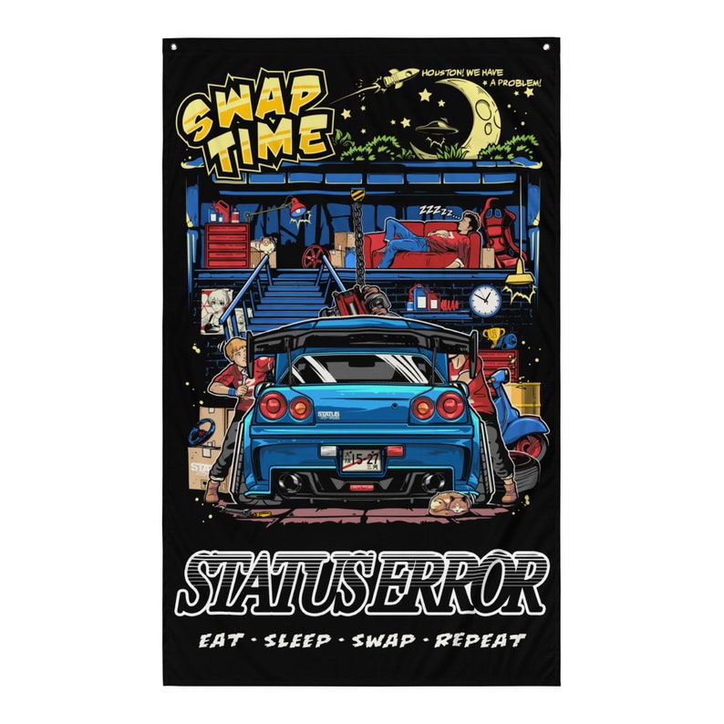 Status Error Swap Time Workshop Flag - Etsy