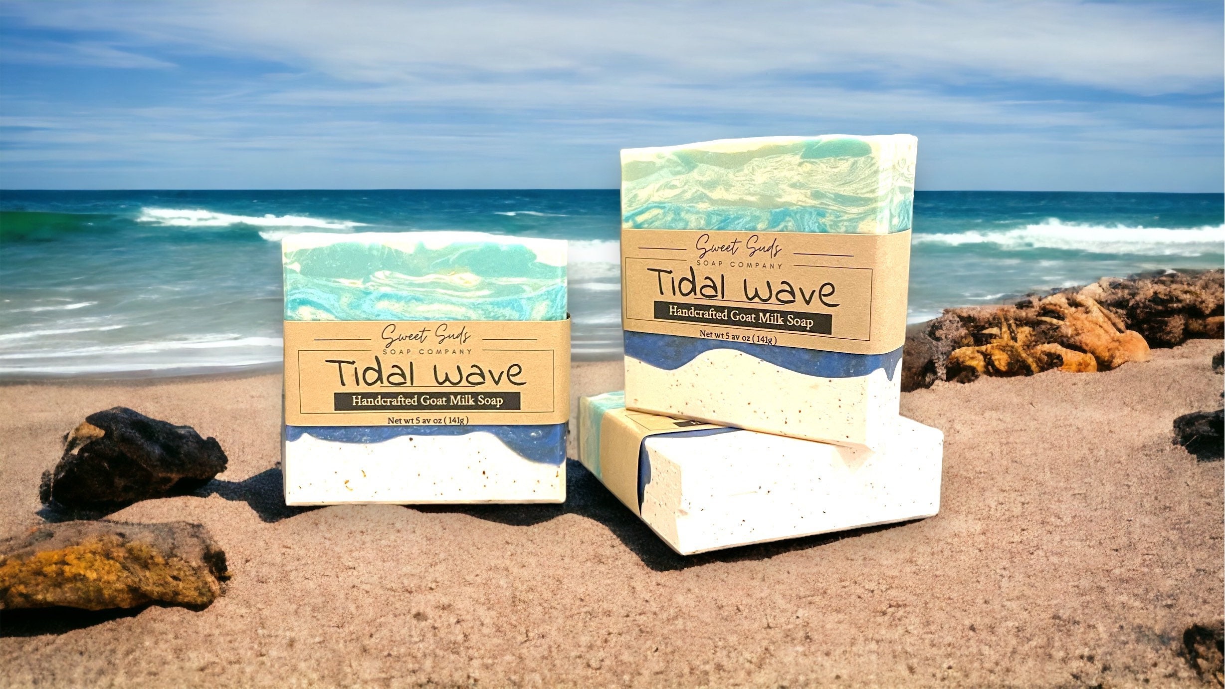 Tidal Wave Goat Milk Soap - Etsy