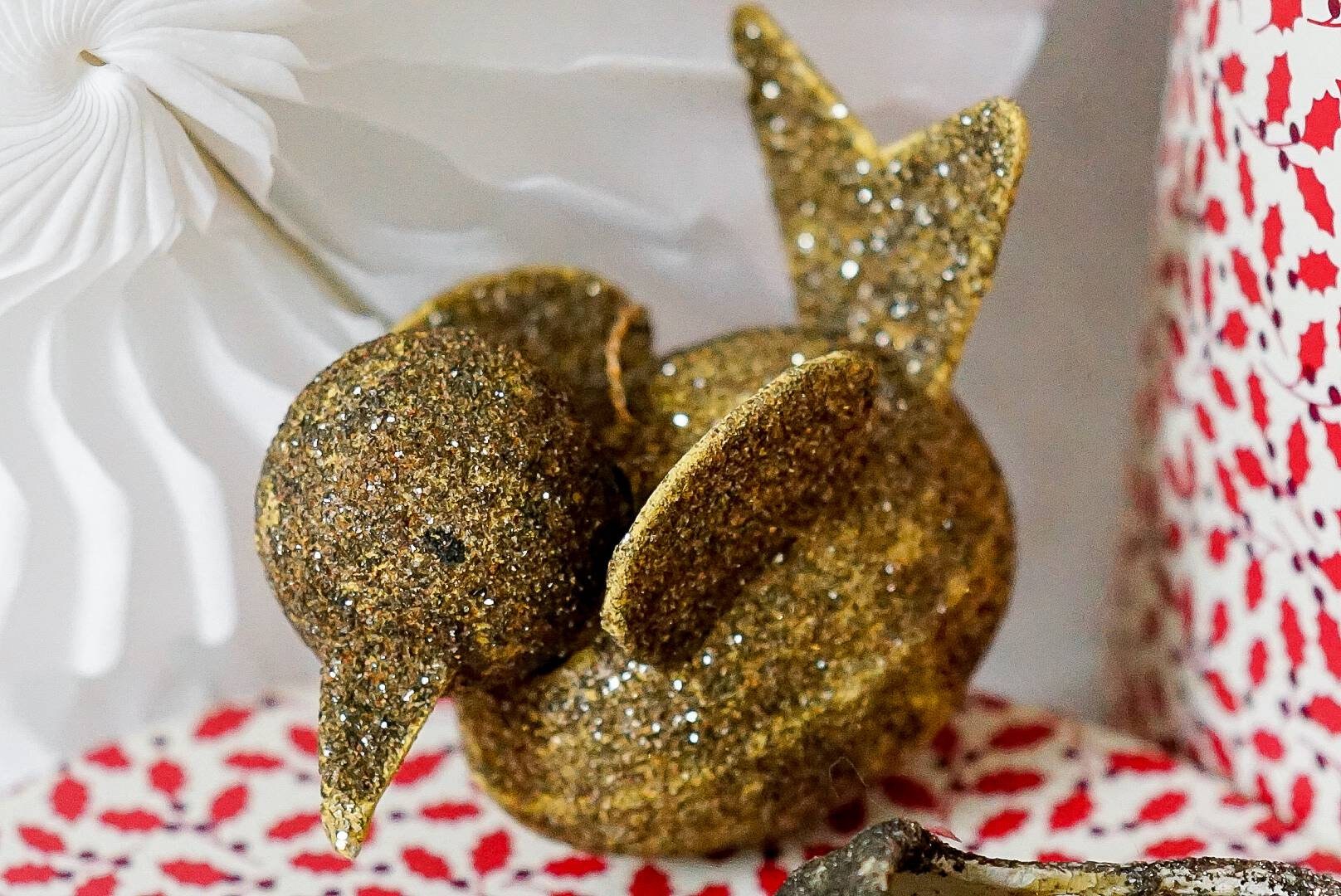 Vintage German Mica Candy Container Candy Box Shoe Bird Ca. - Etsy