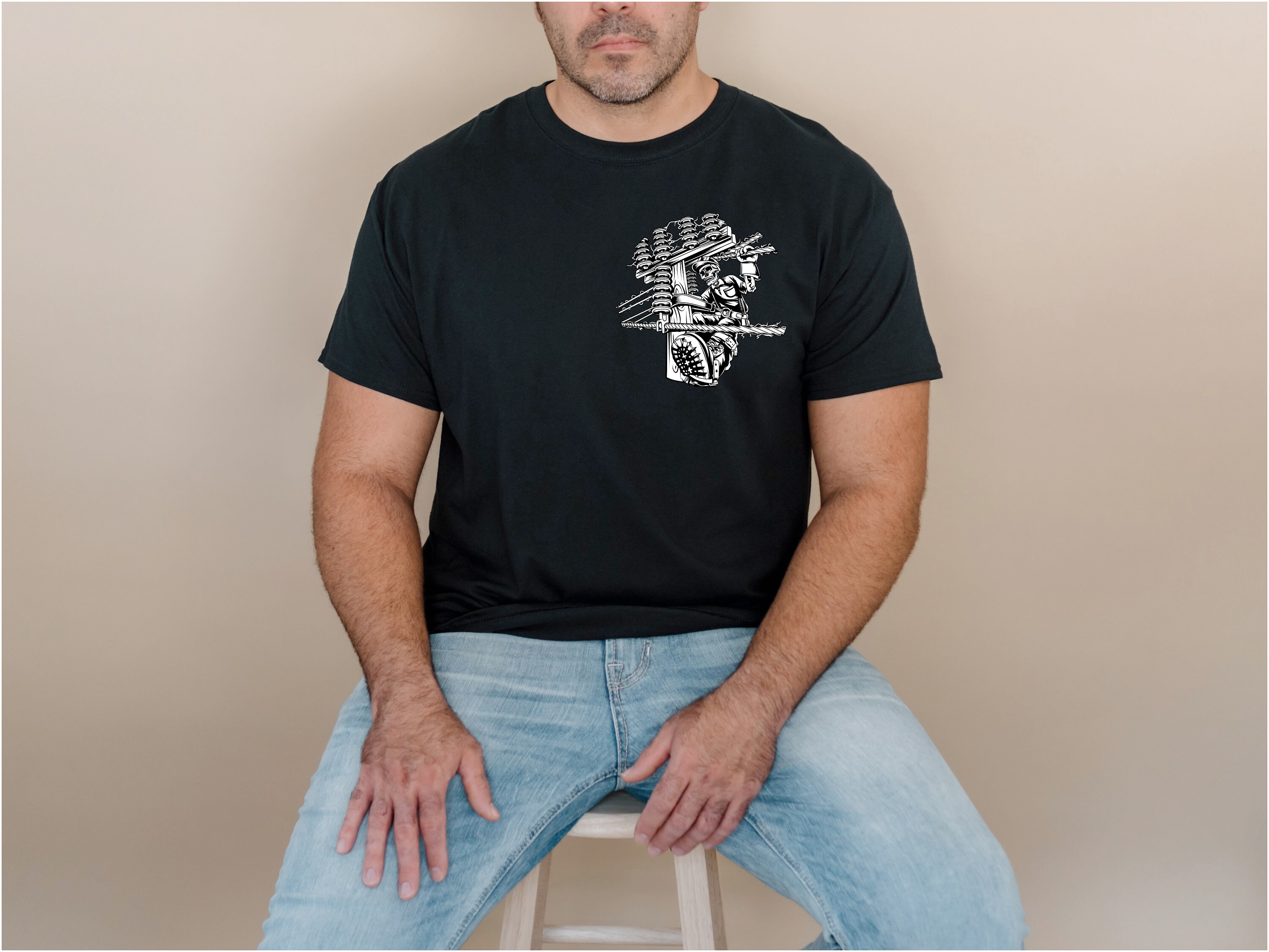 Lineman Shirt, Electrician Shirt, Union Lineman T Shirt - Etsy