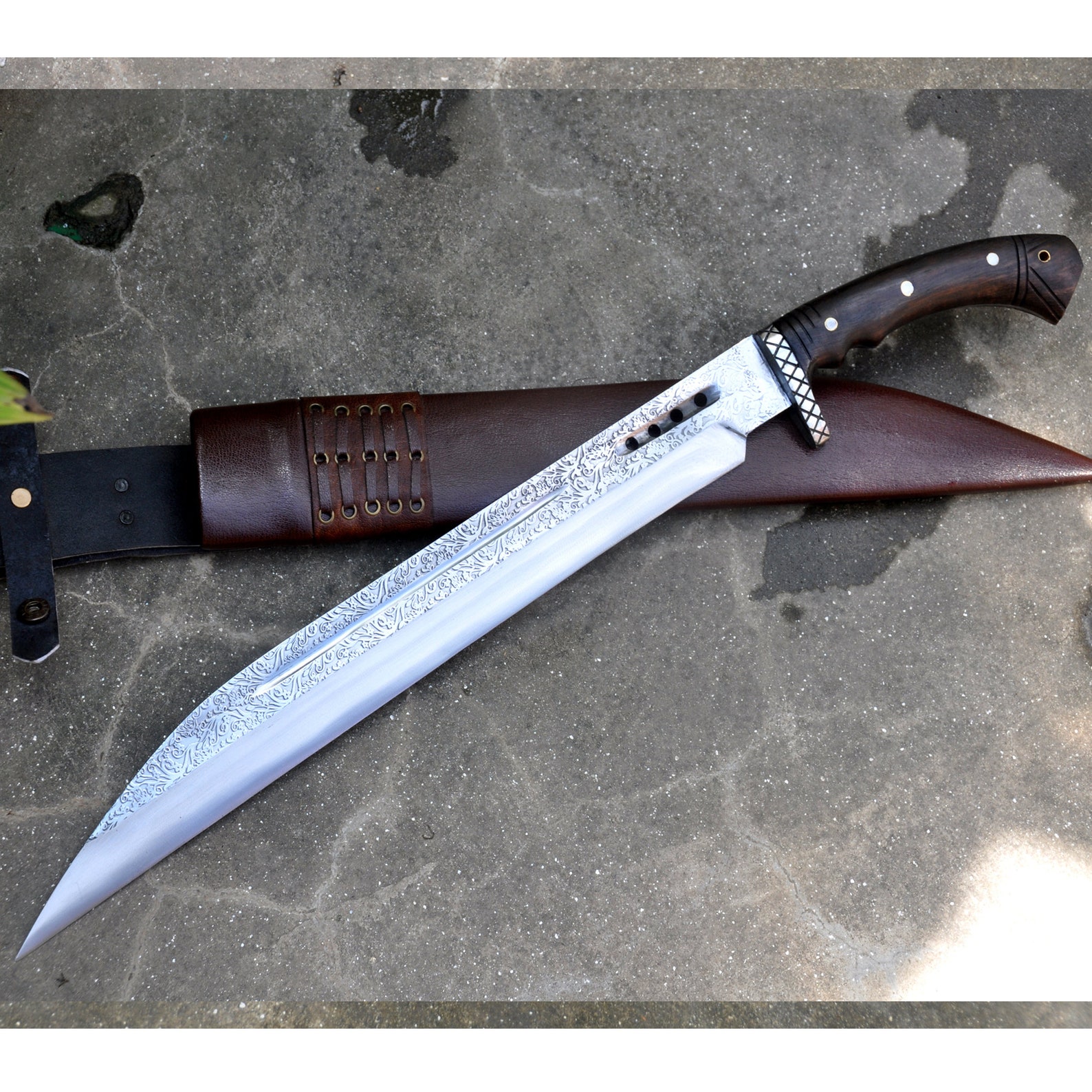 Seax Sword-18 Inches Blade Viking Seax Hand Forged Seax - Etsy