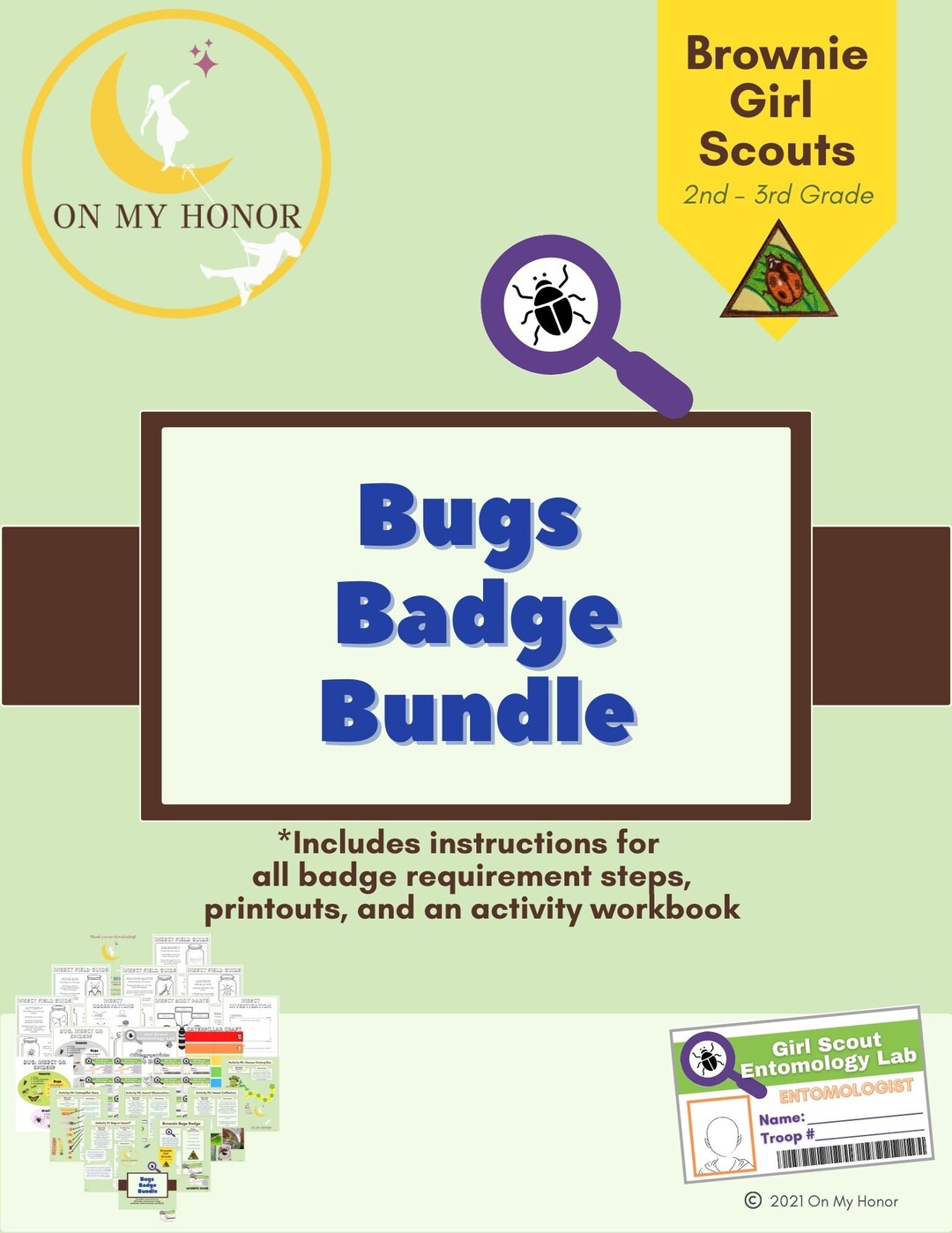 Girl Scout Brownies Bugs Badge Plan Activities - STEM Activities ...