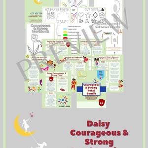 Girl Scout Daisy Activity Plan Bundle of First 5 Petals - Educational ...