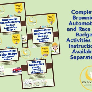 Girl Scout Car Prototype Activity Kit - Brownies Automotive Engineering ...