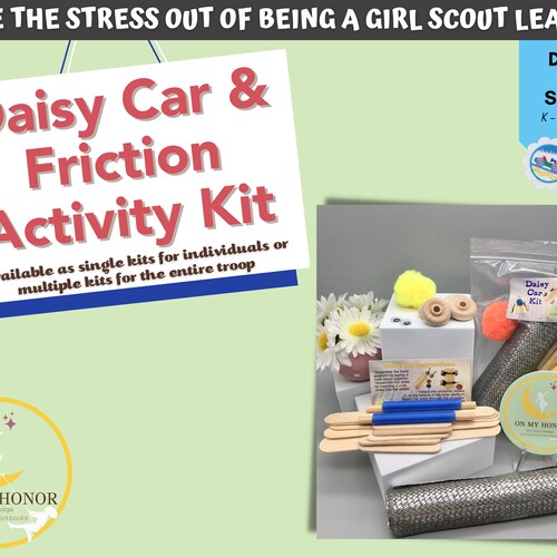 Girl Scout Daisy Outdoor Art Badge Plan Activity Educational - Etsy