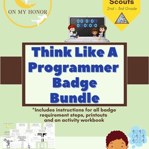 Girl Scout Brownies Think Like A Programmer Journey Activity Plan ...