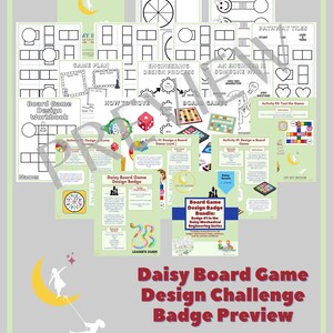 Daisy Girl Scouts Board Game Design Challenge Badge Activity Plan ...