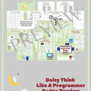 Girl Scout Daisy Think Like A Programmer Journey Activity Plan Bundle ...
