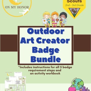 Girl Scout Brownies Outdoor Art Badge Activity Plan - Educational ...
