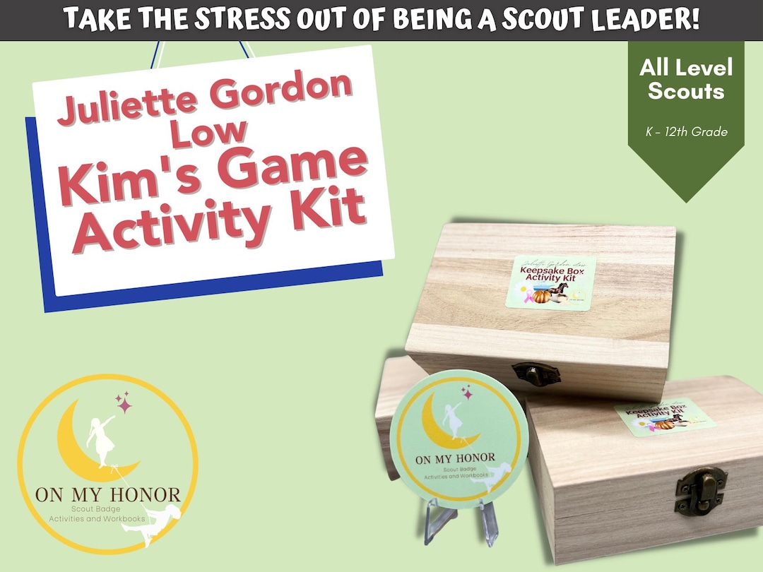 Juliette Gordon Low Activity Kit: Kim's Game - Scouts Founder's Day ...