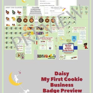 Girl Scout Daisy My First Cookie Business Badge Plan Activities - Girl ...